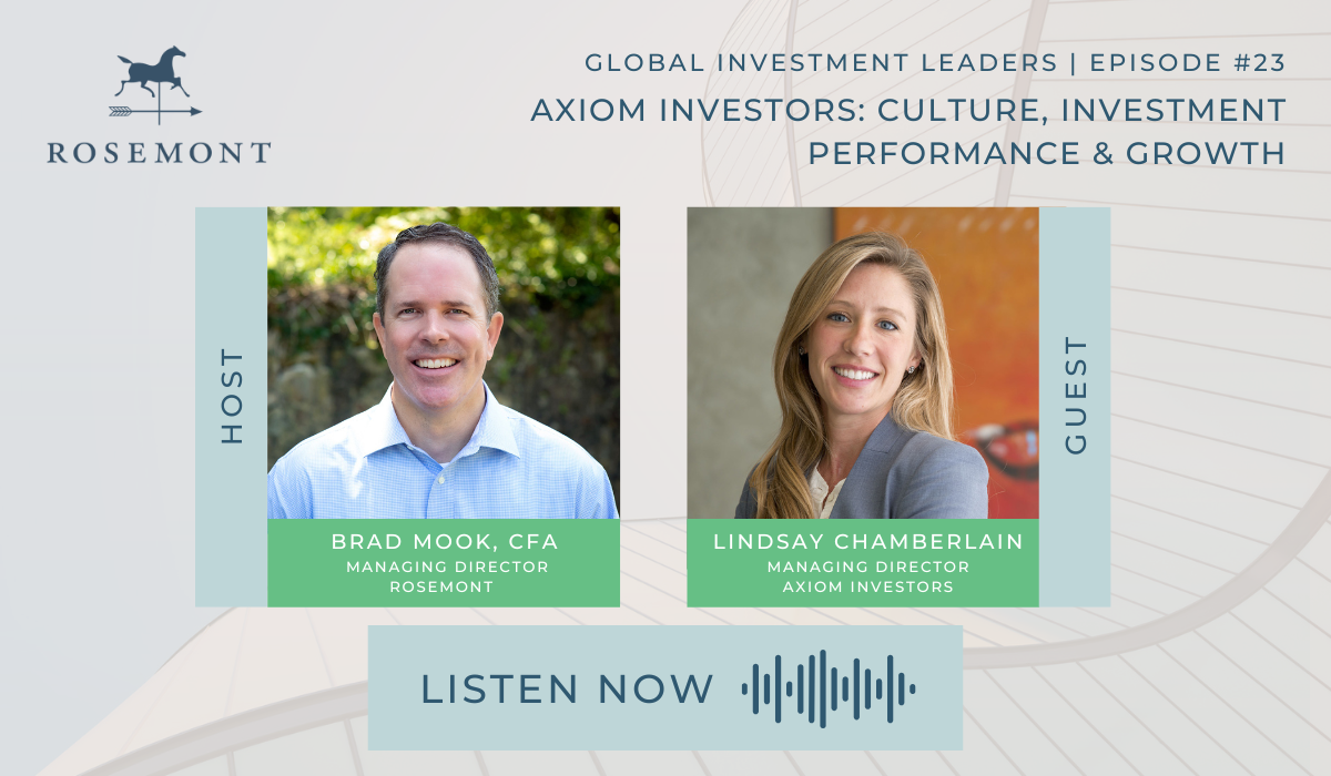 Axiom's Lindsay Chamberlain featured on Rosemont's Global Investment ...